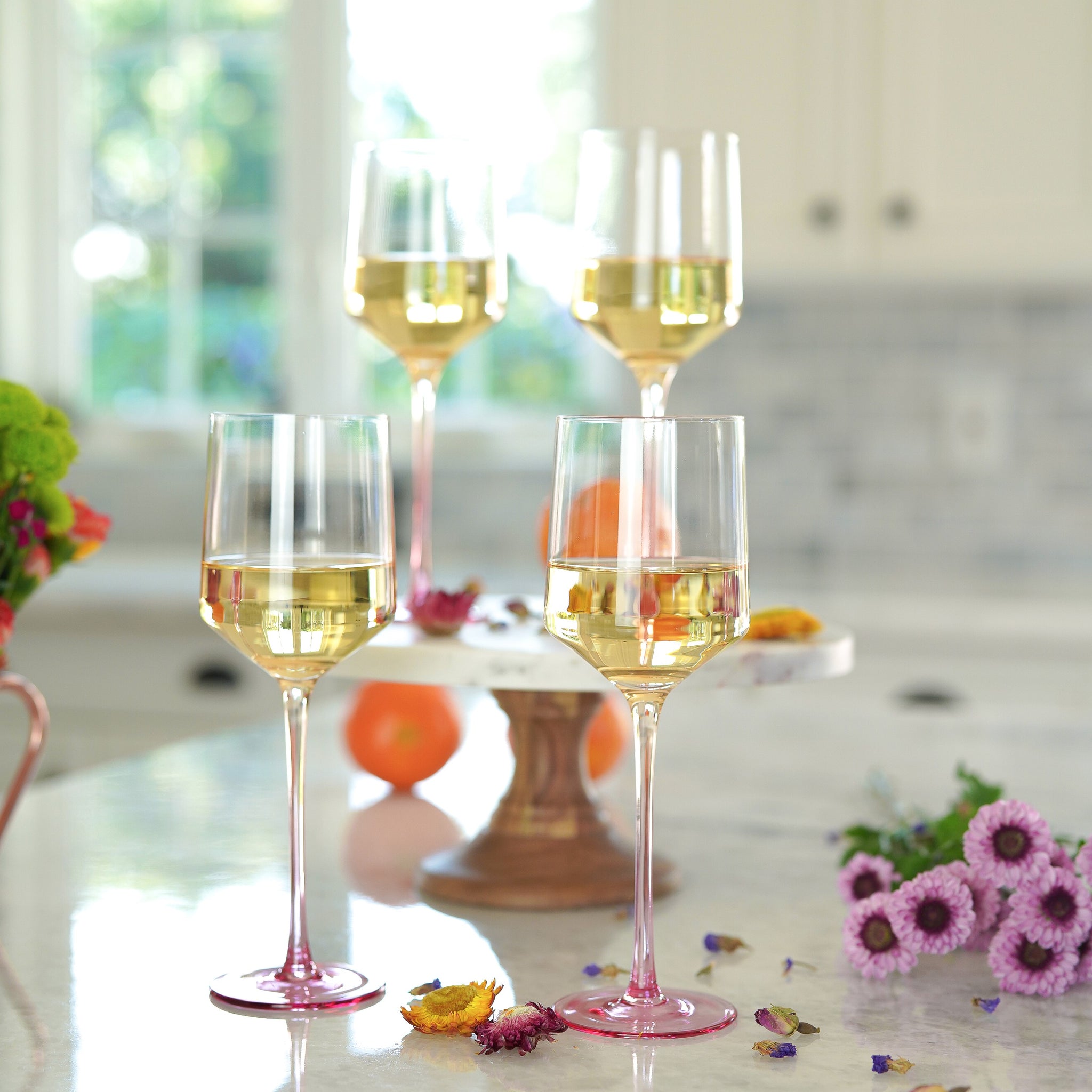 Flora Wine Glass - Set of 4 – byrdeen.com
